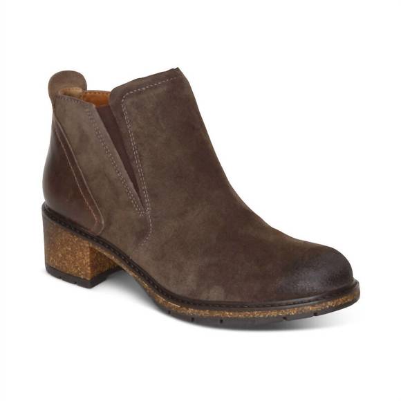 Aetrex | Shoes | New Aetrex Frankie Boot In Brown | Poshmark